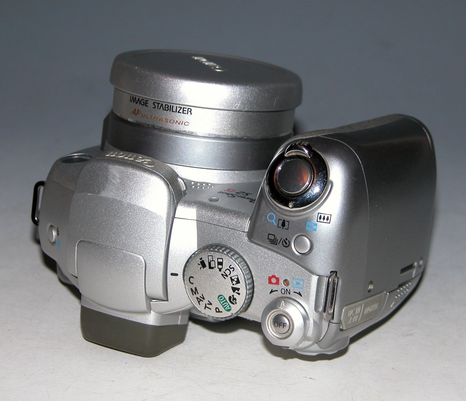 Canon PowerShot S2 IS 5.0MP Digital Camera - Silver #8715