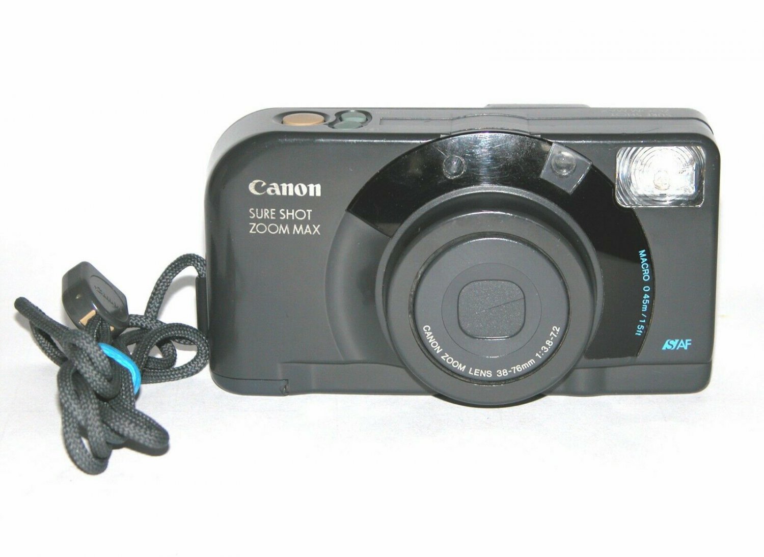 Canon Sure Shot Zoom MAX 35mm Point & Shoot Film Camera