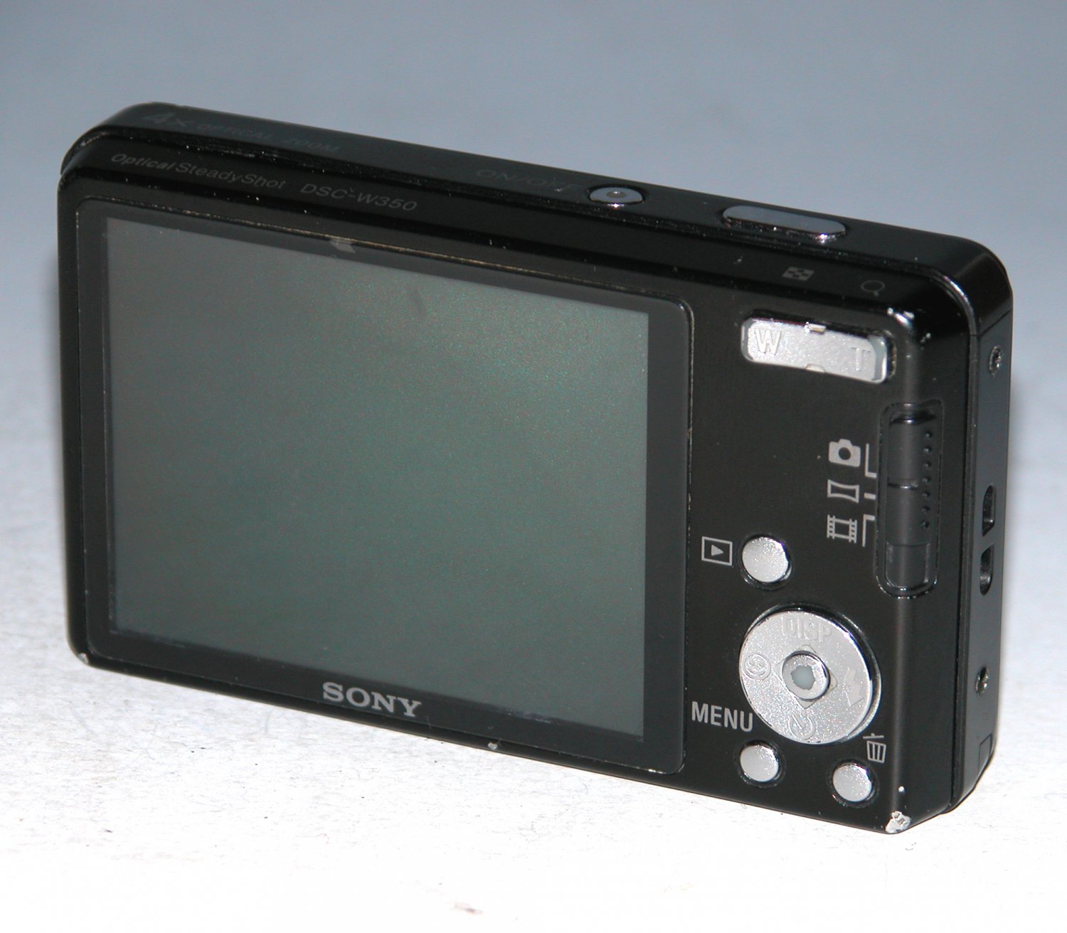Sony Cyber-shot DSC-W350 14.1MP Digital Camera - Black #7784