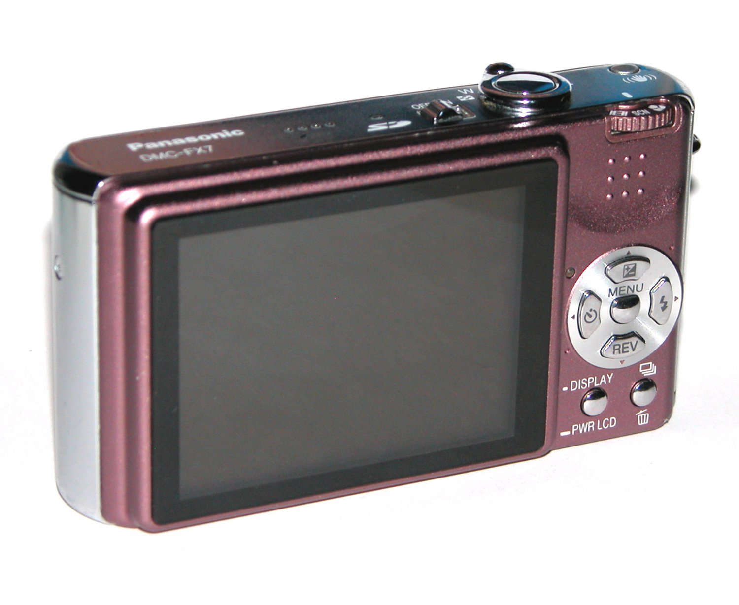 Panasonic LUMIX DMC-FX7 5.0MP Digital Camera - Purple #5547