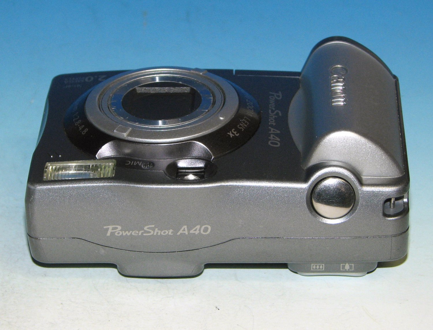 Canon PowerShot A40 2.0MP Digital Camera - Silver #8903
