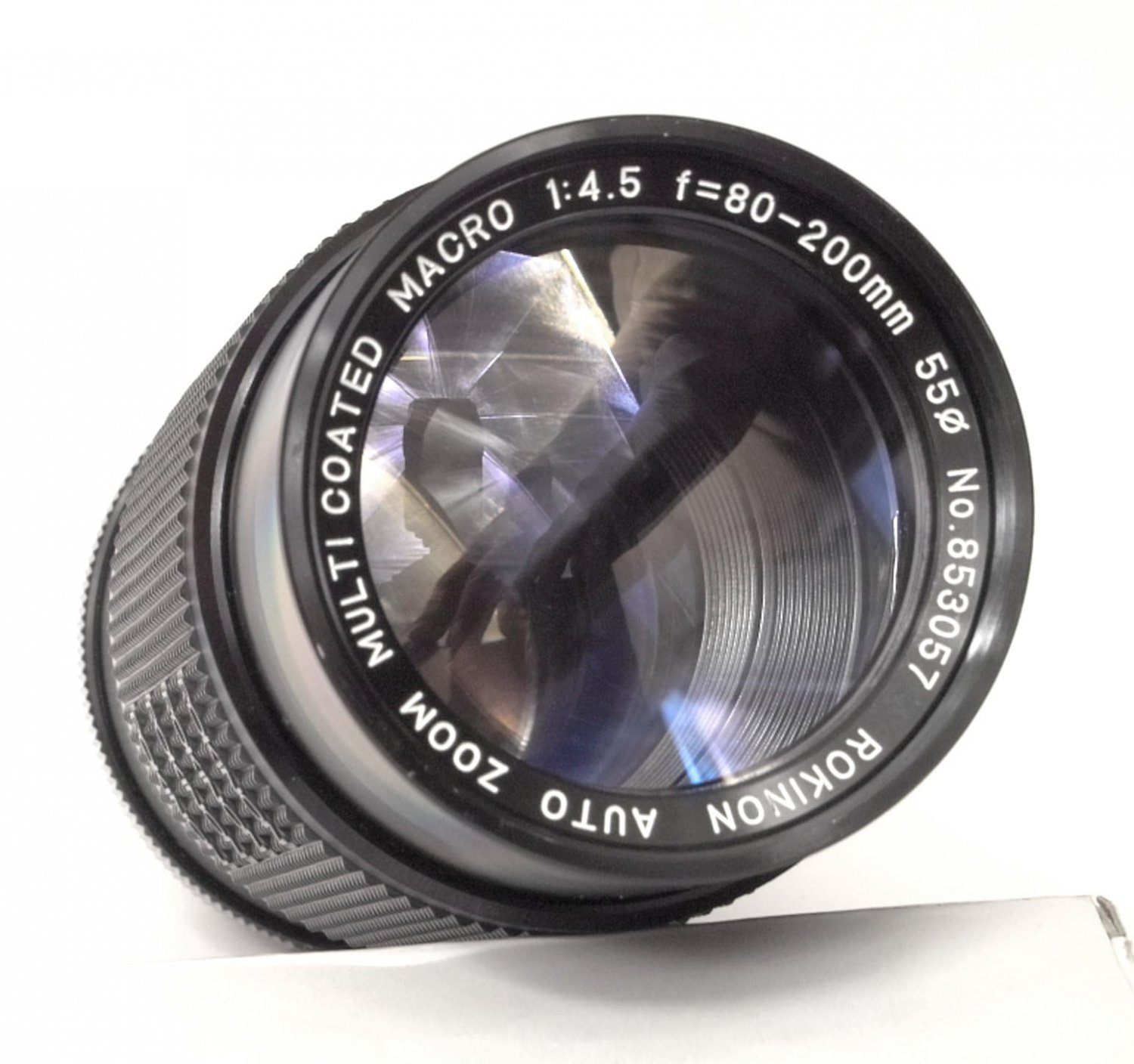 Rokinon Auto Zoom Multi-Coated Macro 1:4.5 f=80-200mm Minolta MD - Test ...
