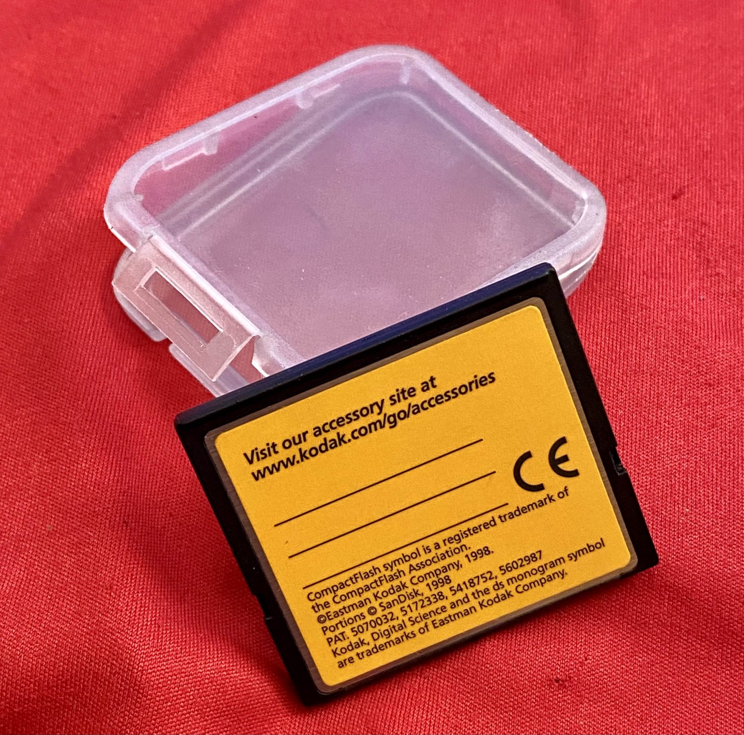 Kodak 8MB Picture Card Compact Flash Memory Card