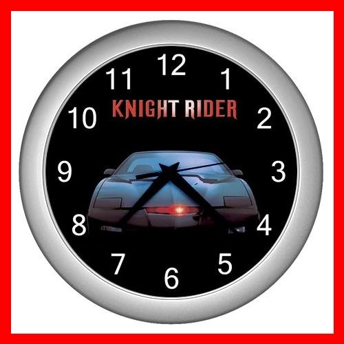 KNIGHT RIDER KITT CAR Wall/Decor Clock-Silver 003
