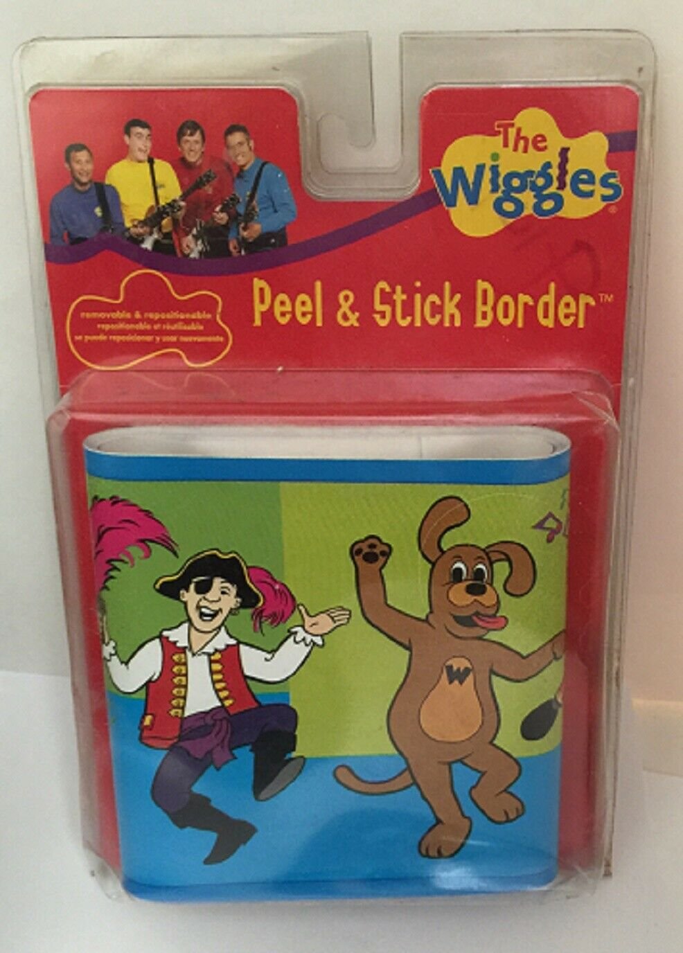 Wiggles Big Red Car Music WallPaper Border Decal Wags Henry Dorothy ...
