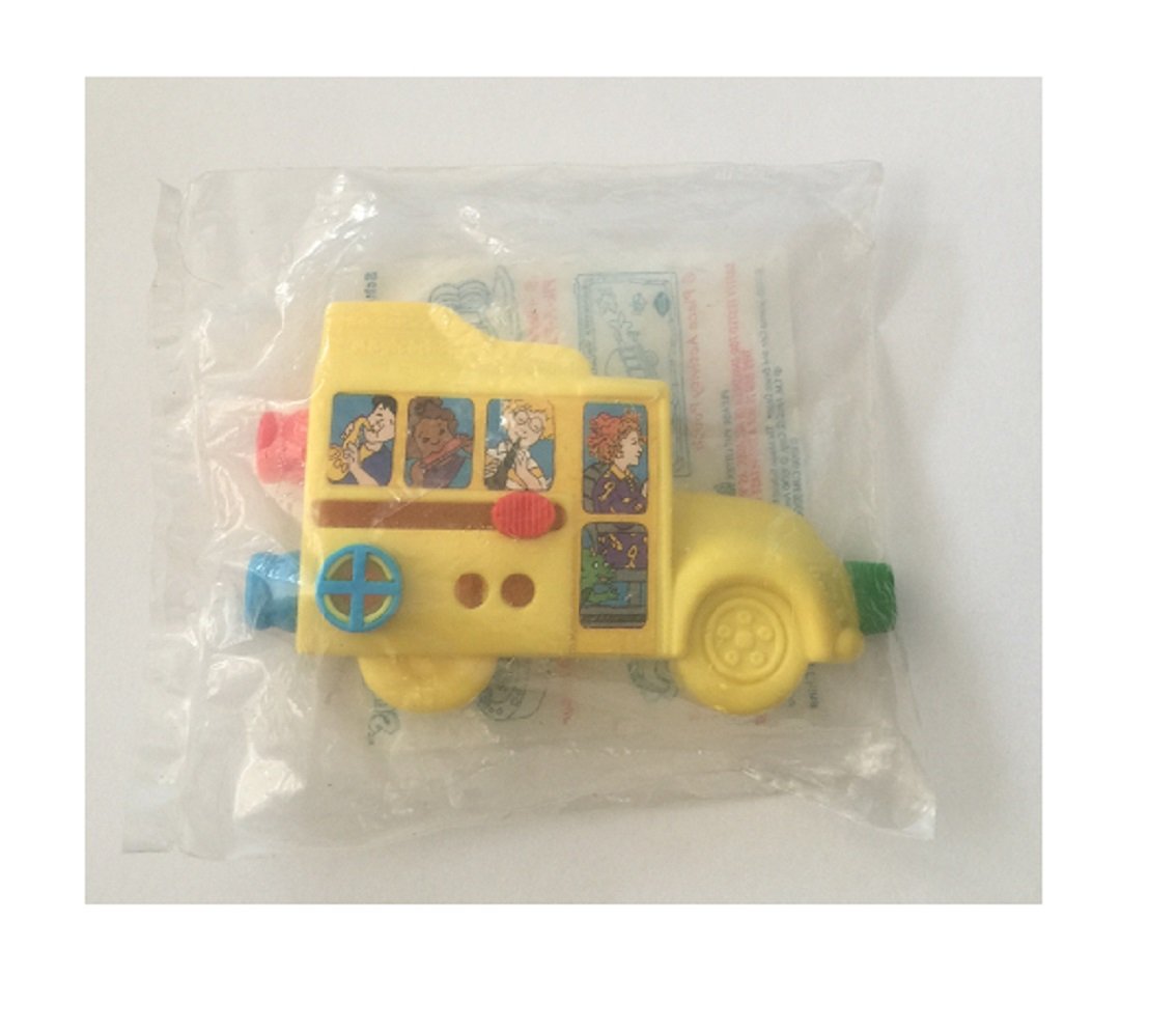1996 Dairy Queen Magic School Bus 5-in-1 Music Maker Kids Meal DQ Toy