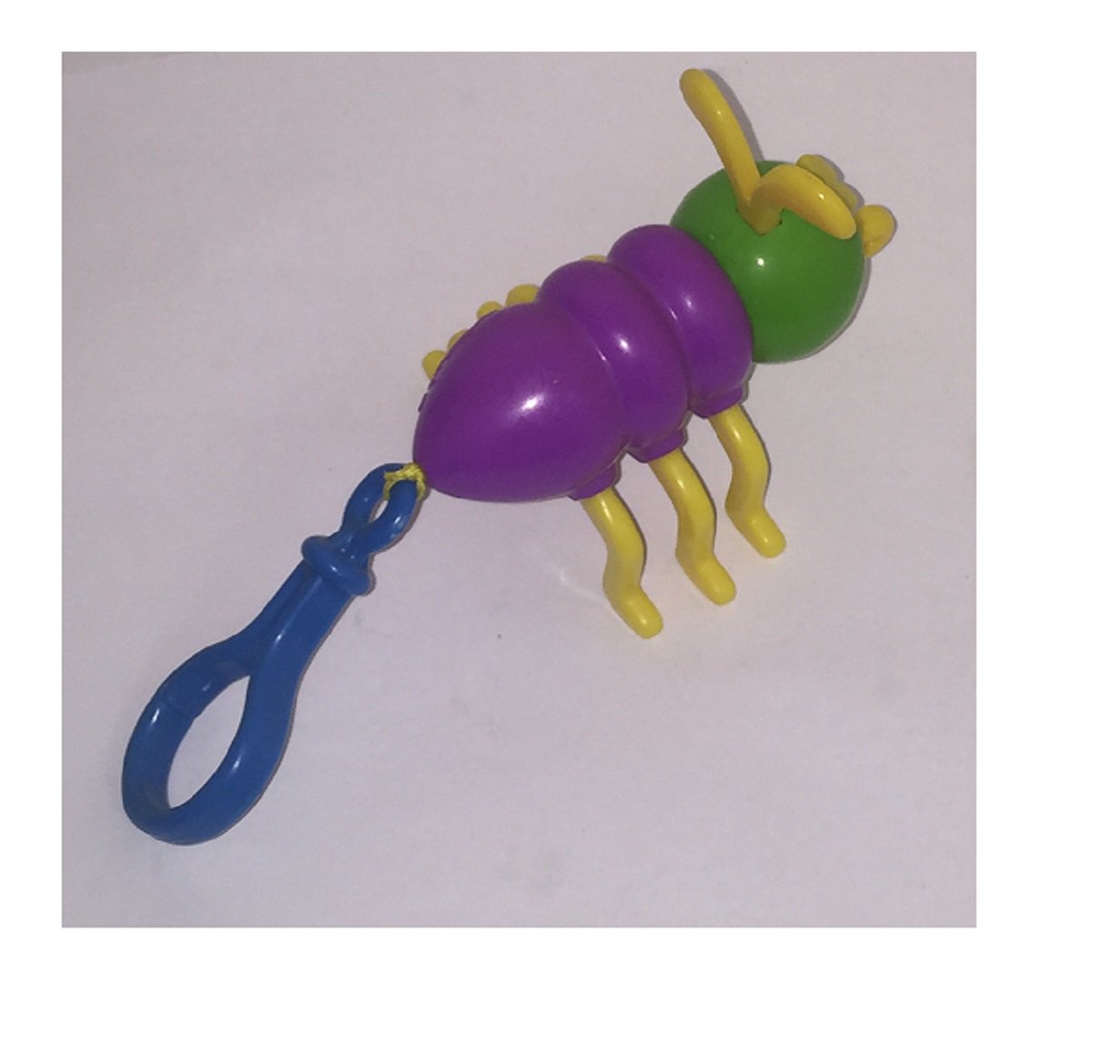 1999 Wendy's Vibrating Cootie Bug Backpack Clip Toy