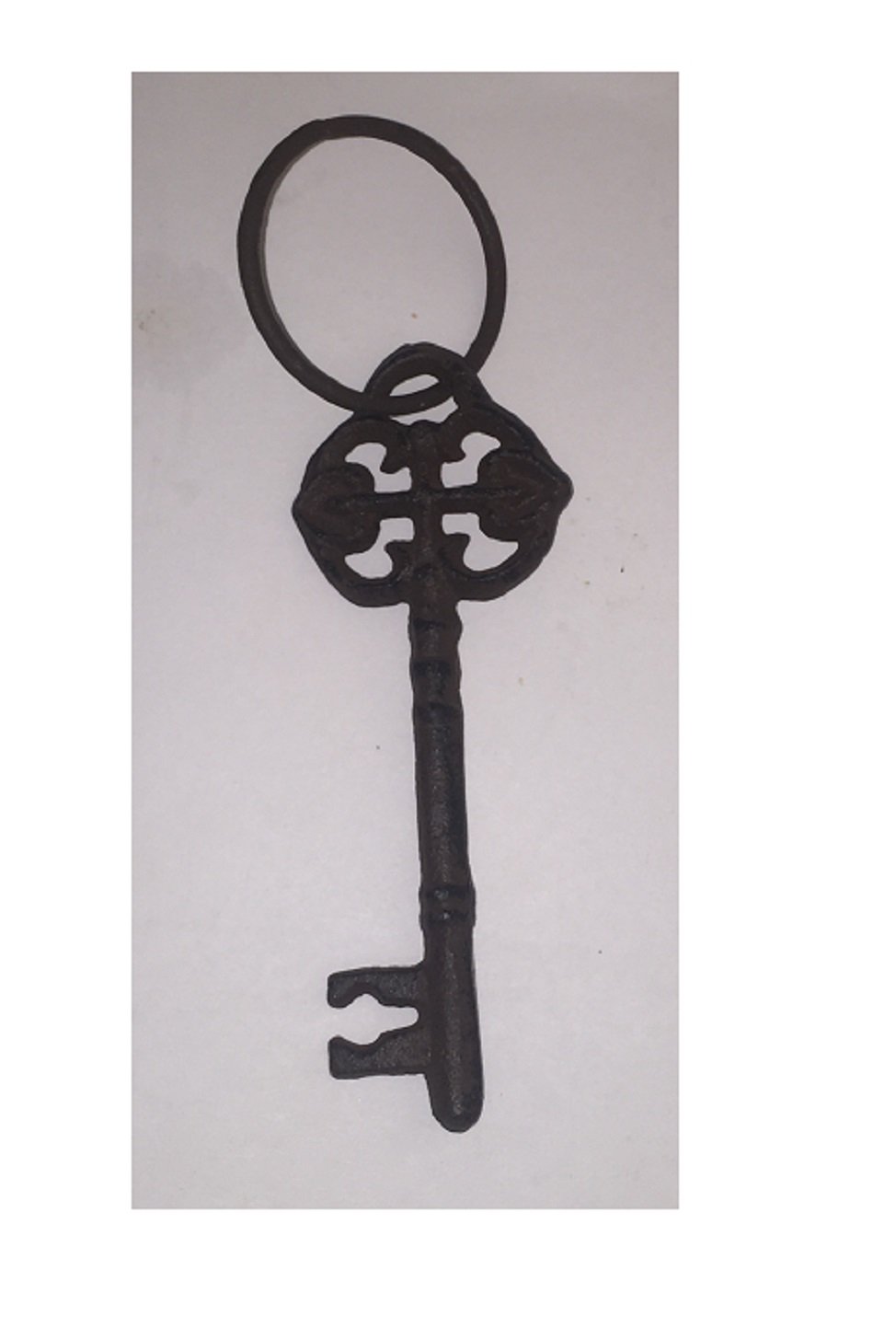 Vintage 5" Cast Iron Victorian Key