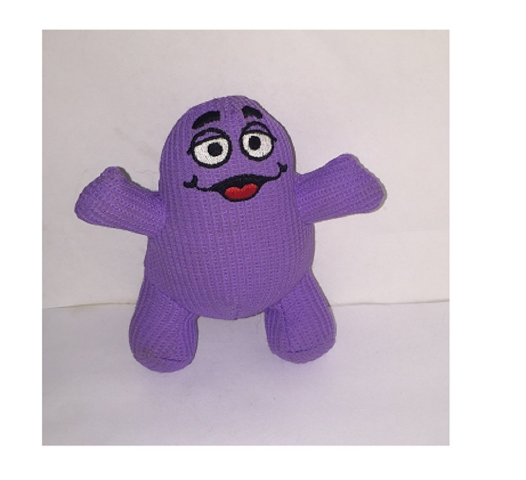 Retired 2000 McDonalds GRIMACE Plush by Fisher Price 5.25"