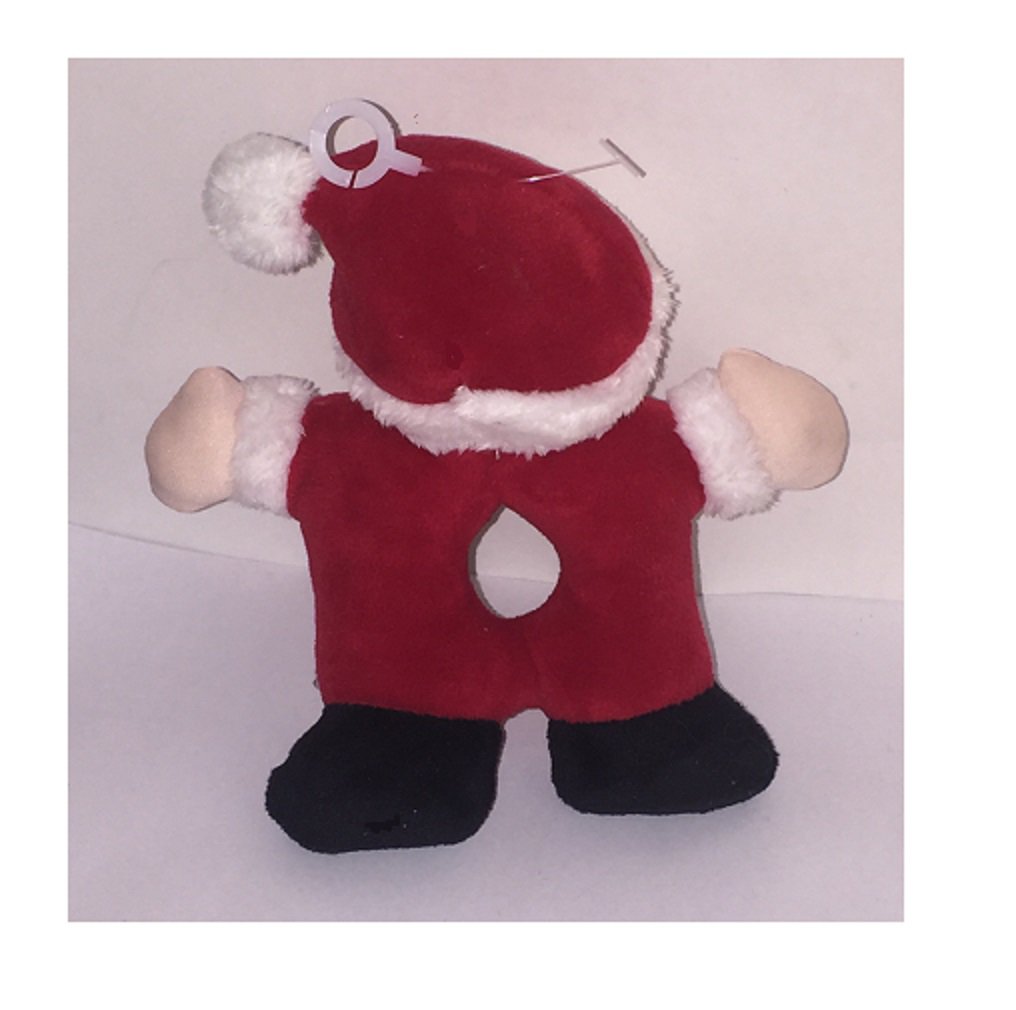 My First Christmas Baby Rattle Santa Claus Plush by Gund