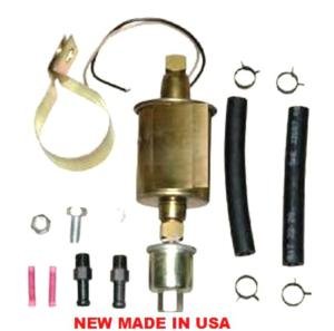 ELECTRIC FUEL PUMP & FILTER EXTERNAL 30gph 5psi - 9psi IN LINE