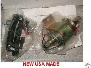 MOTORCYCLE FUEL PUMP IN LINE 30gph 5.5psi-9psi NEW USA MADE