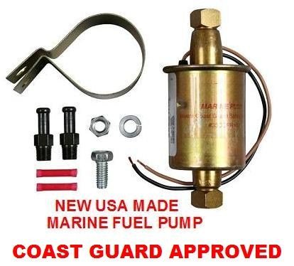 ELECTRIC FUEL PUMP FORD OMC COBRA MARINE FORD 2.3L MARINE RATED PUMP