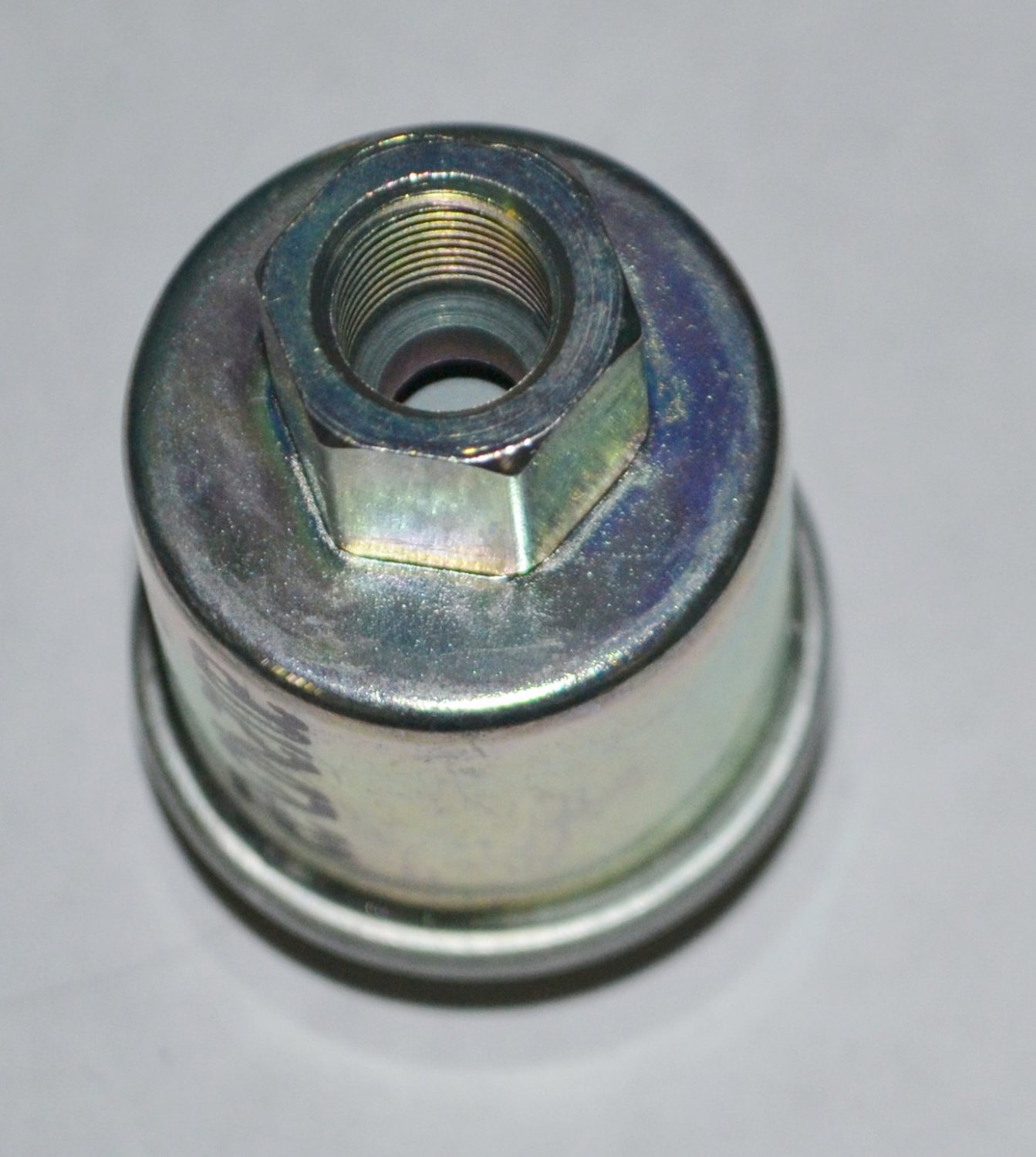 GAS FILTER CAR TRUCK VAN MARINE HOT ROD CUSTOM FUEL FILTER STEEL THREADED