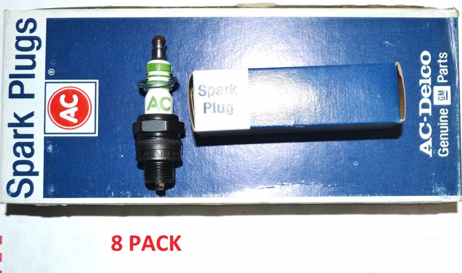 SPARK PLUGS NOS AC DELCO 44 Camaro 302 Chevelle NOVA 327 Corvette 265 ...