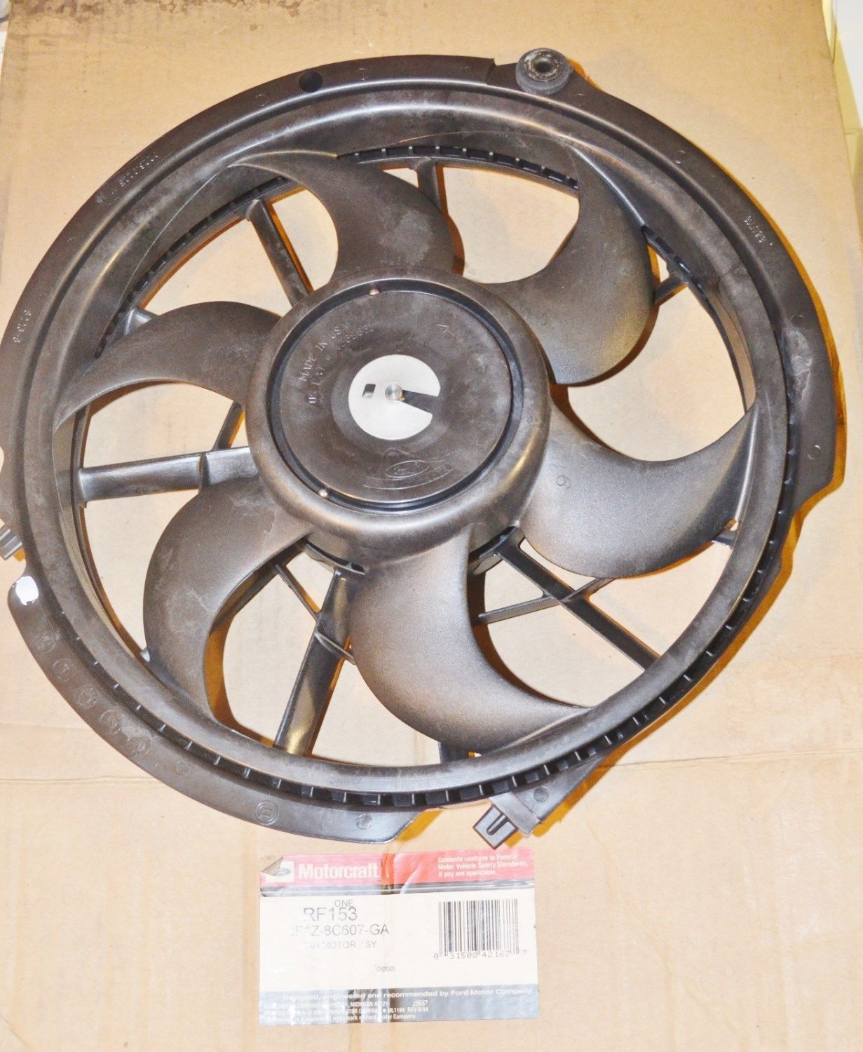 Cooling Fan FORD TAURUS 1996-2007 MERCURY SABLE 2005 2004 2003 2002 ...