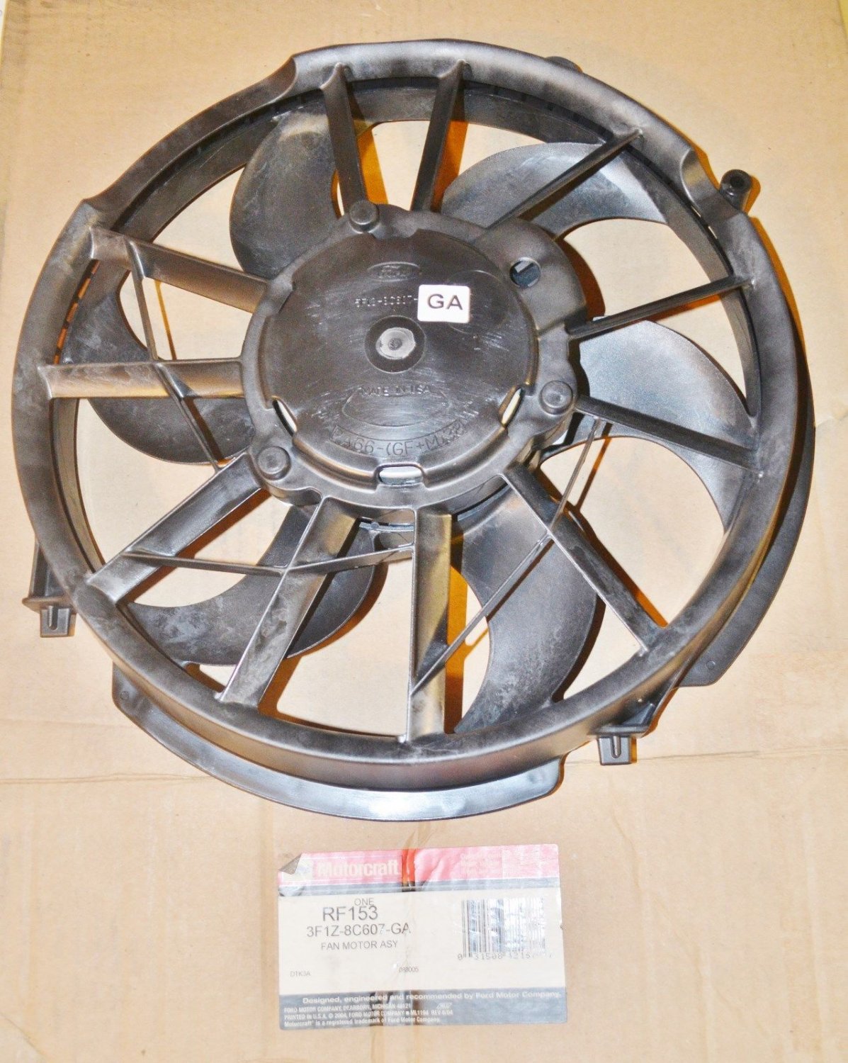 Cooling Fan FORD TAURUS 1996-2007 MERCURY SABLE 2005 2004 2003 2002 ...