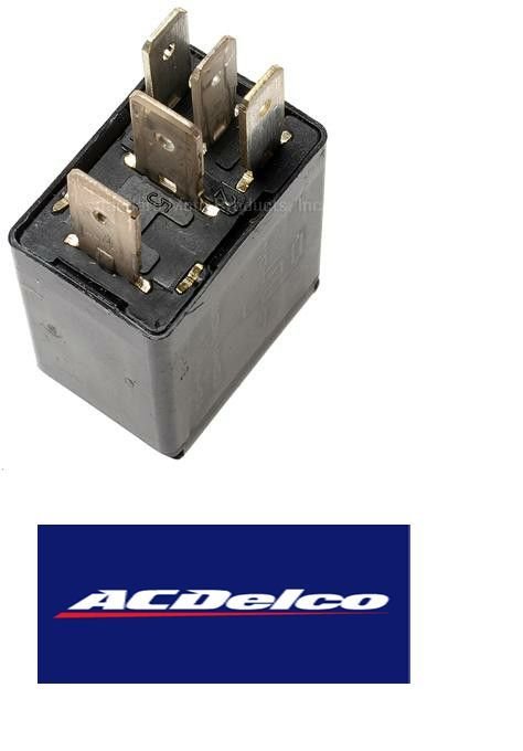 AC DELCO RELAY CADILLAC CHEVROLET CORVETTE PICKUP VAN GMC HUMMER OLDSMOBILE