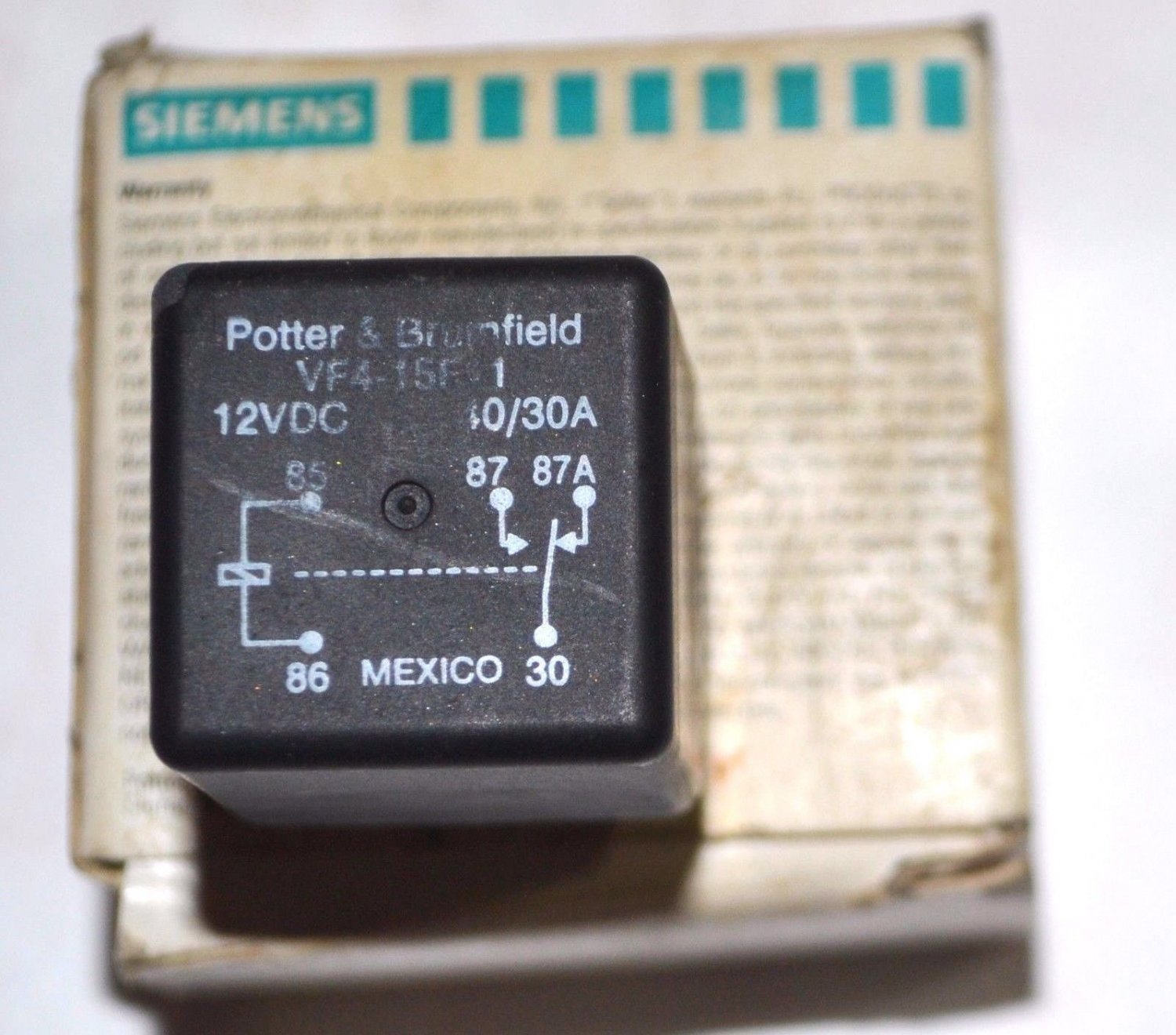 Trim and Tilt Relay Volvo AQ 270, Volvo 280 Power Trim Relay SIEMENS ...