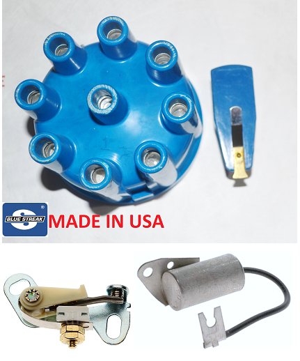 DISTRIBUTOR CAP & ROTOR LINCOLN 429 430 460 462 FORD 289 302 351 352 ...