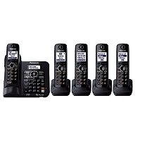 Panasonic - DECT 6.0 Plus Expandable Digital Cordless Answering System ...