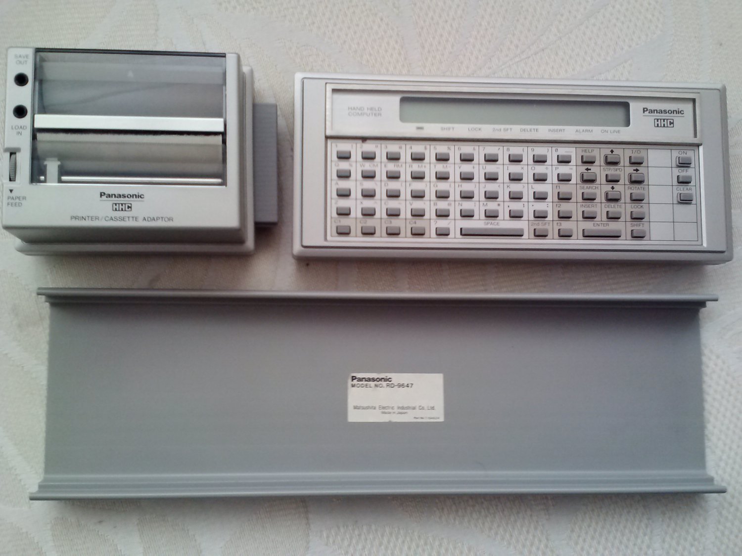 Panasonic HHC Hand held computer and Printer