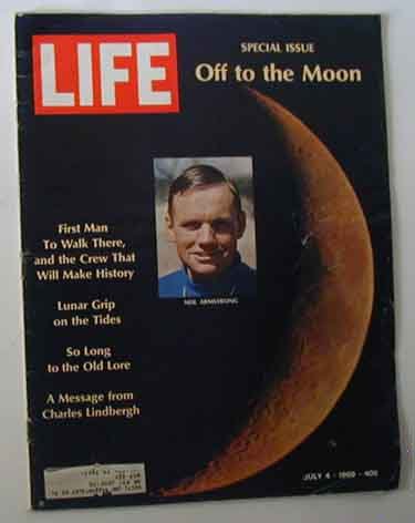 1969 July 4 - Life Mag Apollo 11. Buzz Aldrin. Neil Armstrong. Mike ...