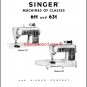 Singer 611 - 631 Sewing Machine Service Manual