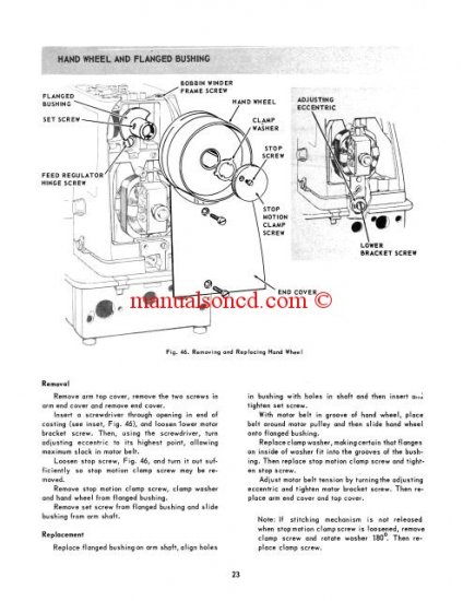 Singer 347-348 Sewing Machine Service and Repair Manual