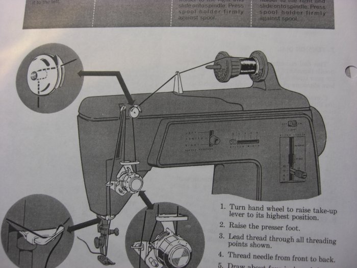 Singer 603-E w/Chainstitching Sewing Machine Service and Repair Manual