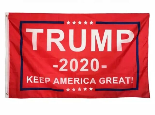 Trump Red 2020 Keep America Great 3' x 5' Flag