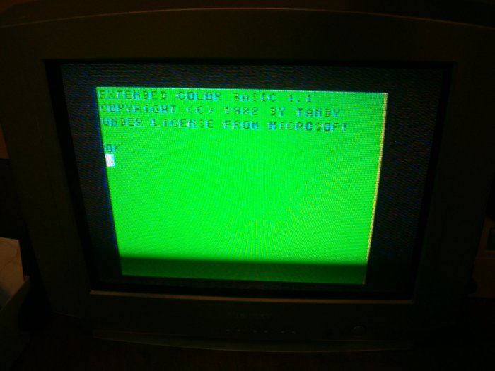 Tandy Radio shack TRS-80 color computer 2 64k Cat. No. 26-3127