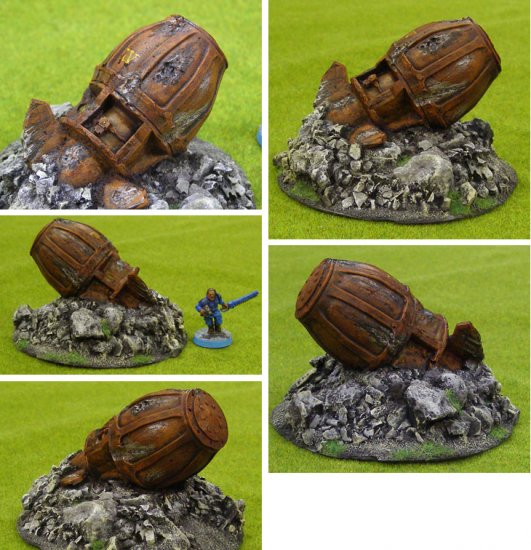 Drop Pod or Escape Pod for Warhammer 40k etc