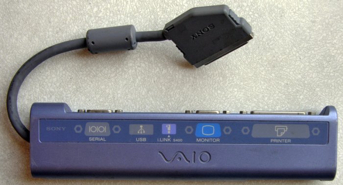 GENUINE OEM SONY VAIO LAPTOP i. LINK PORT SLIM REPLICATOR PCGA-UPR5