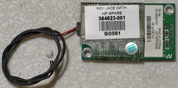 HP COMPAQ V4000 DV4000 PCI MODEM w/ CABLE 384623-001