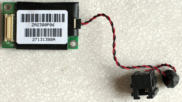 TOSHIBA SATELLITE 1400 2400 2410 PCI MODEM w CABLE JACK