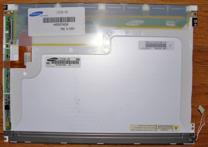 APPLE MAC iBOOK G3 CLAMSHELL 12" LCD SCREEN LT121SU-123