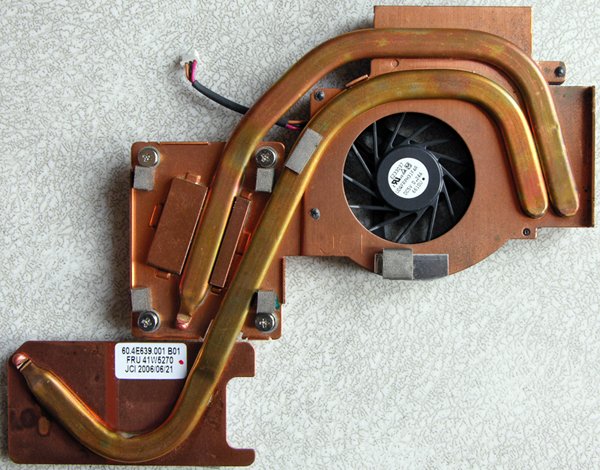 OEM IBM R60 R60e R61 CPU HEATSINK & COOLING FAN 41W5270