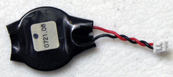 GATEWAY M SERIES SA1 SA6 CMOS / BIOS BATTERY