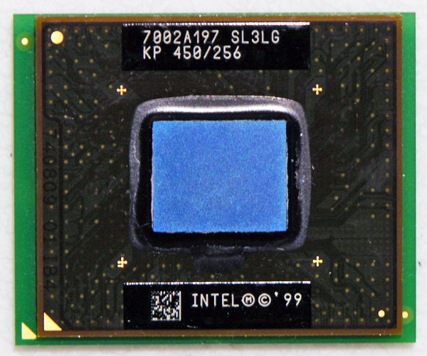 GENUINE OEM INTEL PENTIUM III 3 MOBILE CPU PROCESSOR KP 450 SL3LG