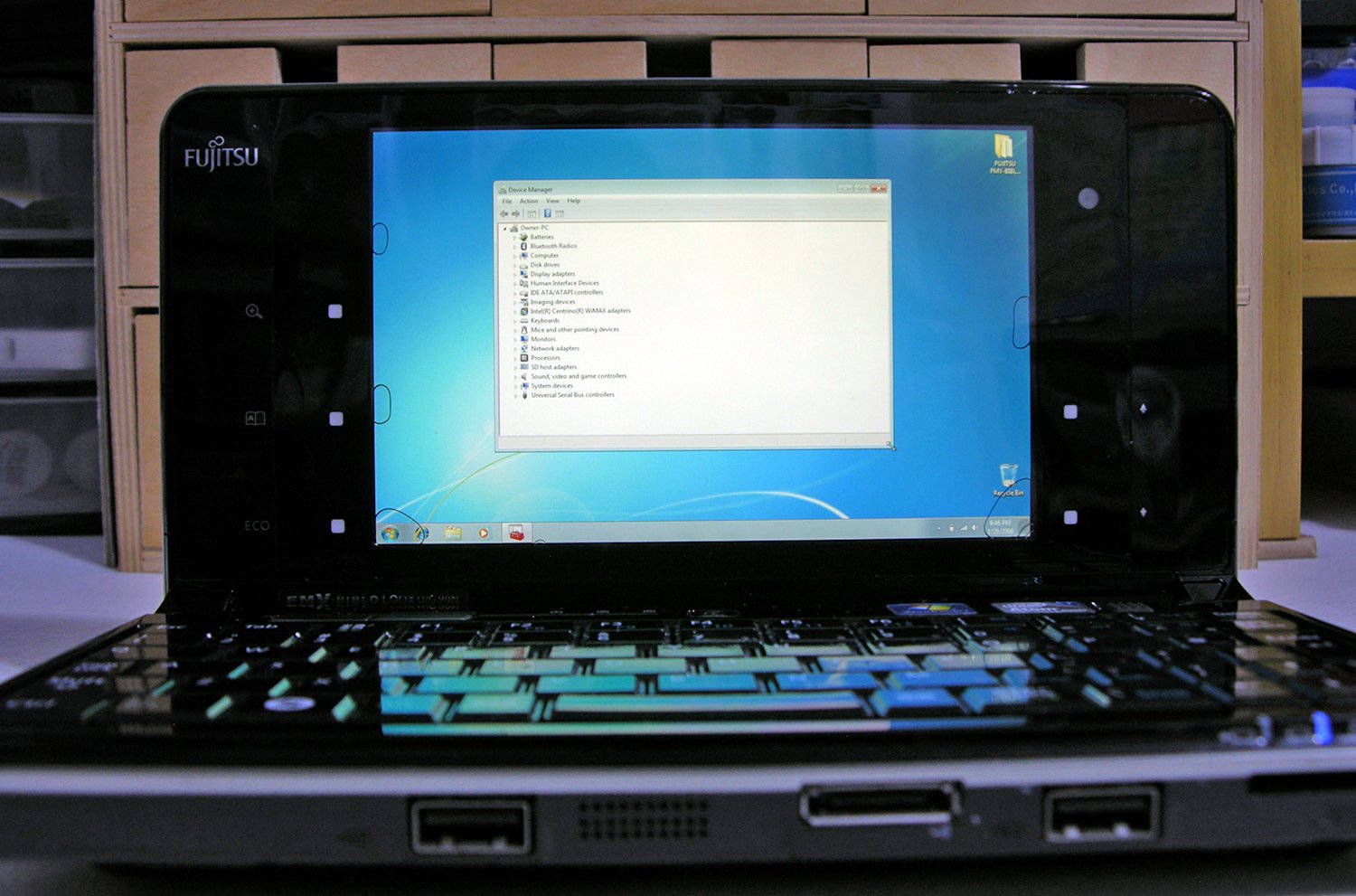 FUJITSU FMV LIFEBOOK UMPC UG90 G90B MINI PC INTEL 2.00GHz 2GB RAM 60GB ...