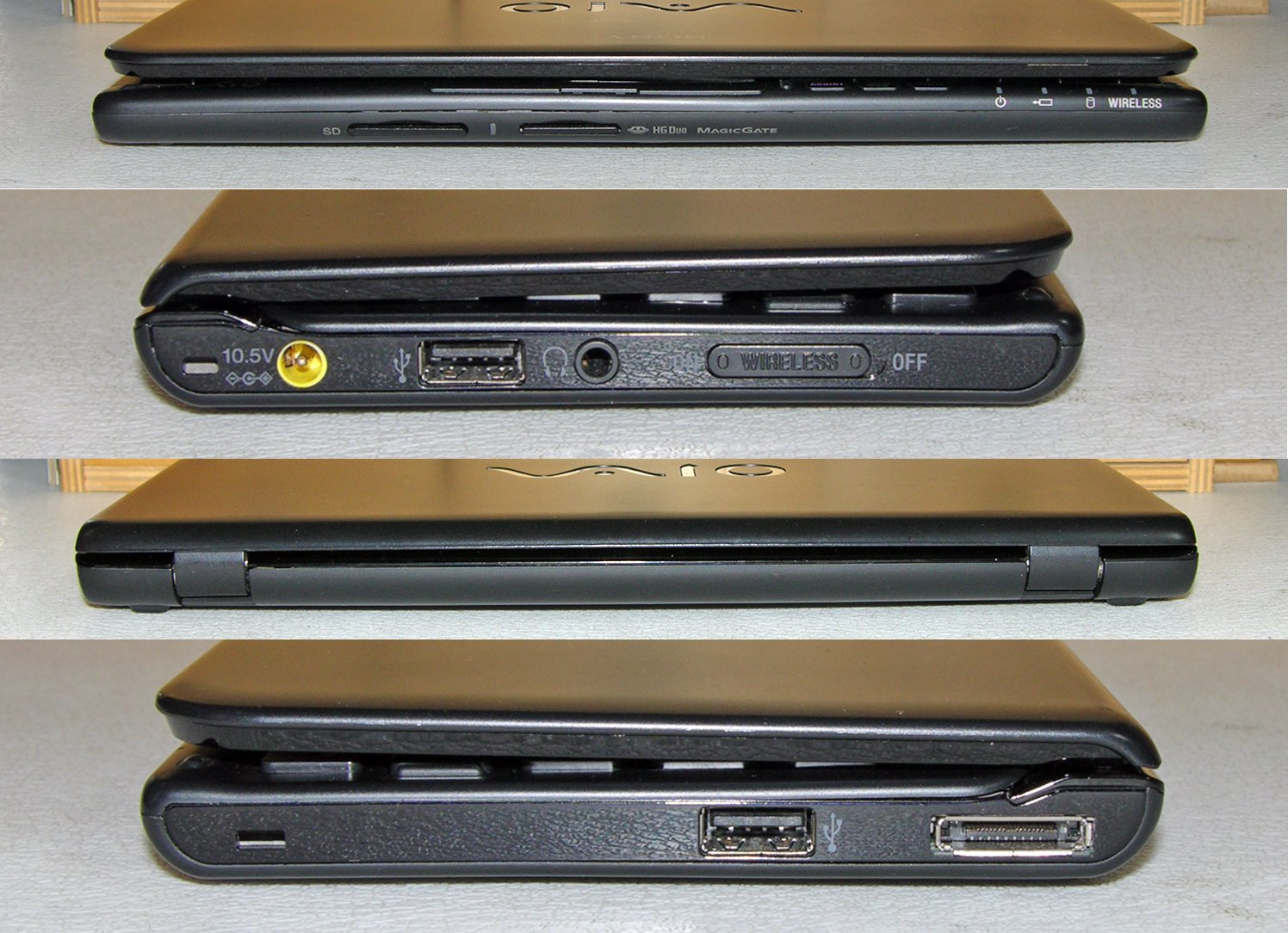 Sony Vaio VPCP11AKJ P Series Lifestyle UMPC Intel Z560 2.13GHz 128GB ...