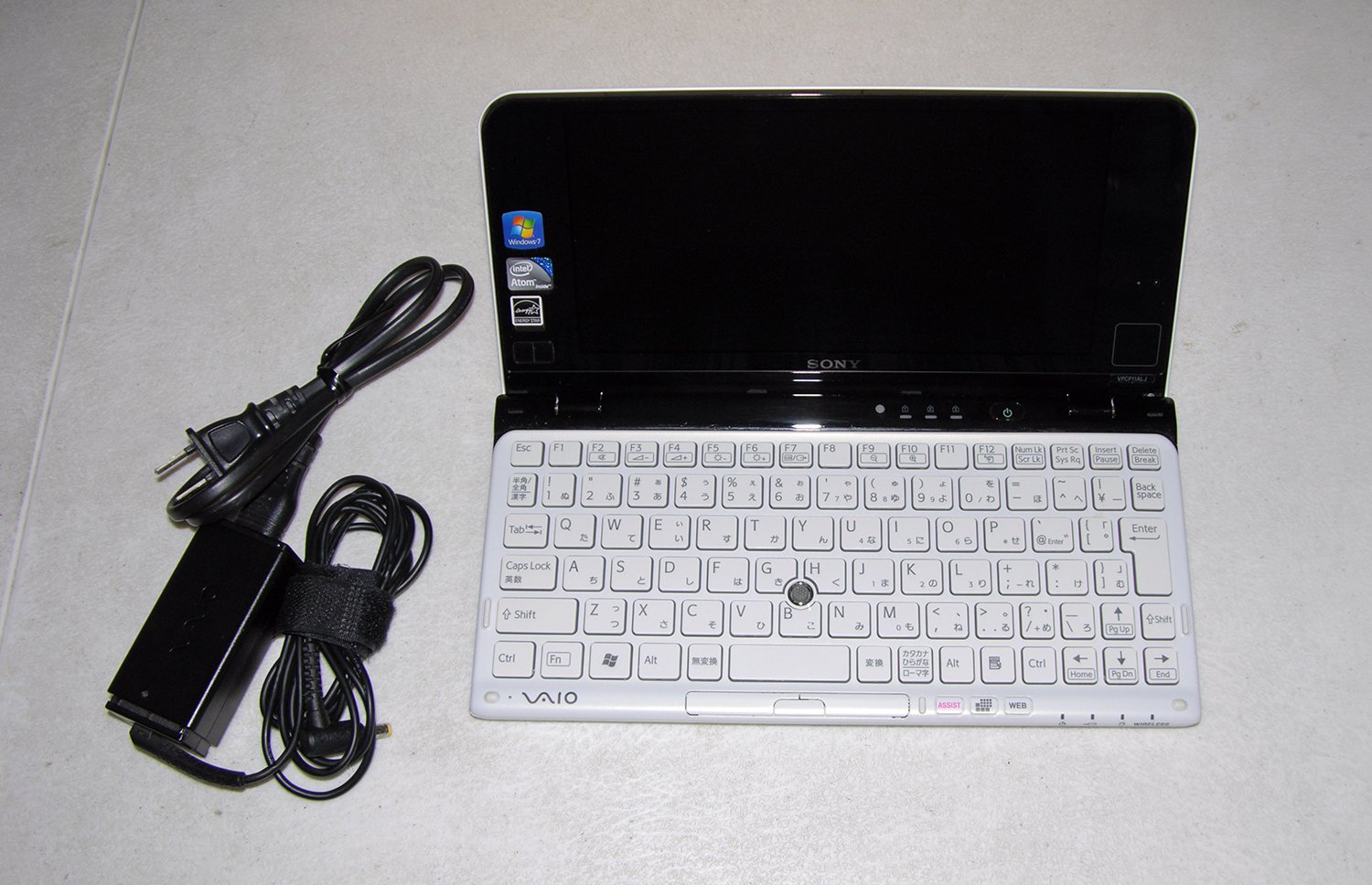 Sony Vaio VPCP11ALJ P Series Lifestyle UMPC Intel Z550 2.00GHz 128GB ...