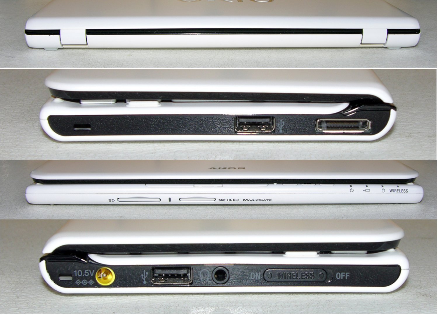 Sony Vaio VPCP11ALJ P Series Lifestyle UMPC Intel Z550 2.00GHz 128GB ...