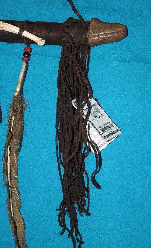 Large Eagle Claw 20" Pipe Authentic Native American Navajo #03