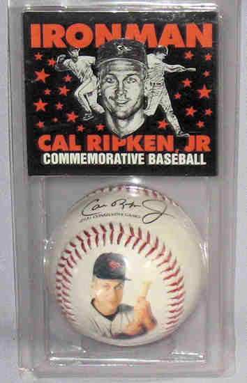 Cal Ripken Jr. Orioles Ironman Commemorative Baseball MIP