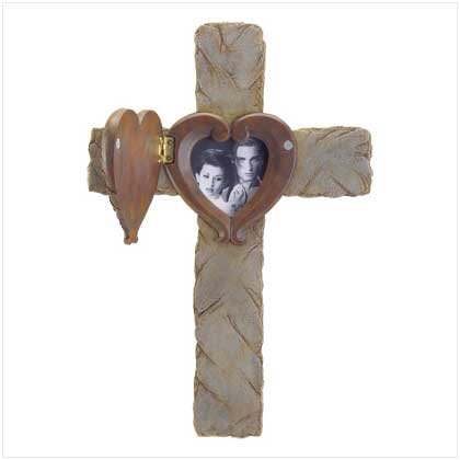 Marvelously Elegant Wall Cross Photo Frame