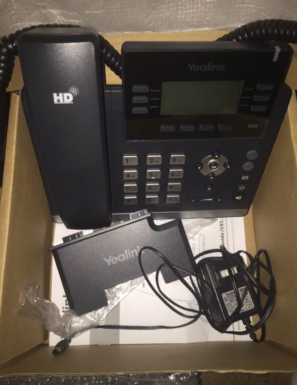 Yealink SIP-T42S Gigabit VoIP IP Phone