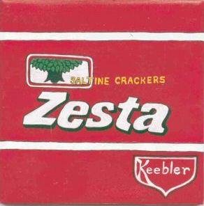 HAND PAINTED DECORATIVE FOOD LABEL CERAMIC TILE by TENNESSEE ARTIST ...