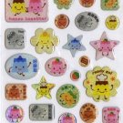 Kawaii Vending Machine Drinks Milk Sponge Sticker Sheet